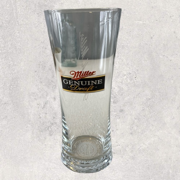 MDG | Dining | Miller Genuine Draft Beer Glass Mdg | Poshmark
